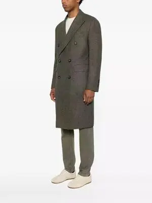 Tagliatore Prince Of Wales Check Double-breasted Coat