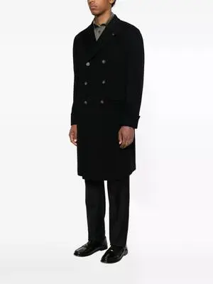 Tagliatore Double-breasted Peak-lapel Coat