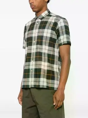 Barbour Tartan-pattern Short-sleeve Shirt