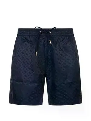 BOSS Monogram Jacquard Swim Shorts