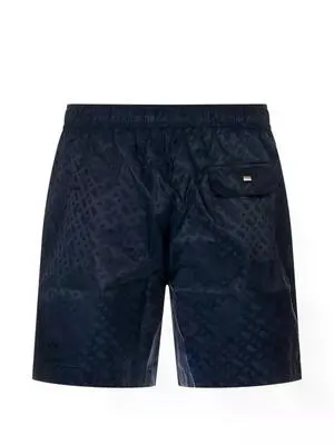 BOSS Monogram Jacquard Swim Shorts