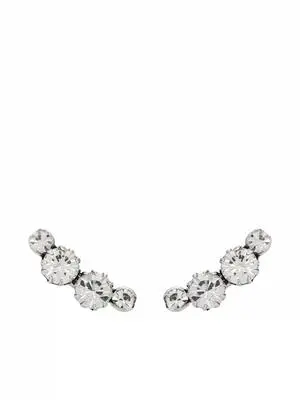 Isabel Marant Étoile Crystal Embellishment Stud Earrings - Silver