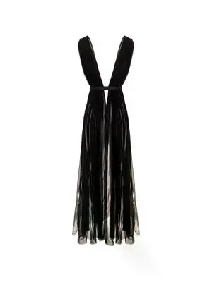 ROSERRY Santorini Cut-out Maxi Dress - Black
