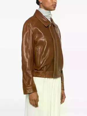 Nour Hammour Clint Leather Jacket