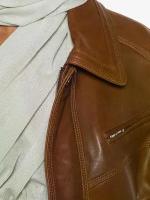 Nour Hammour Clint Leather Jacket