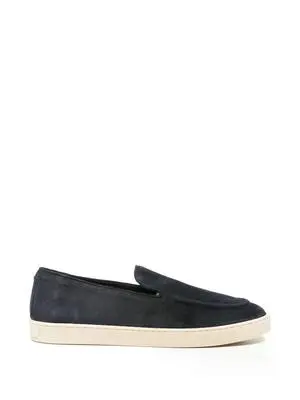 Canali Suede Loafers - Blue