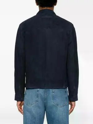 Zegna Suede Zip-up Jacket