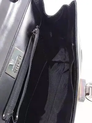Givenchy 2000s Leather Tote Bag - Black