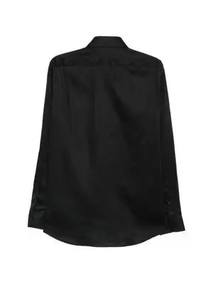 Karl Lagerfeld Logo-embroidered Long-sleeve Shirt