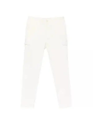 Tagliatore Pleated Corduroy Trousers - Neutrals