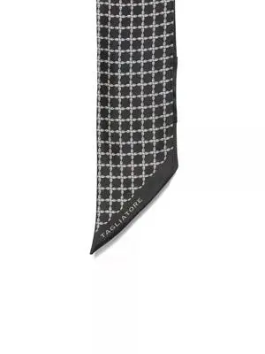 Tagliatore Geometric-print Scarf