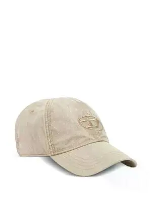 DIESEL® Oval D Logo-embroidered Baseball Cap - Neutrals