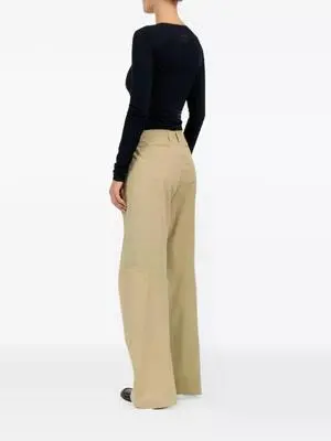 MAISON MARGIELA Raw-edge Pleated Trousers