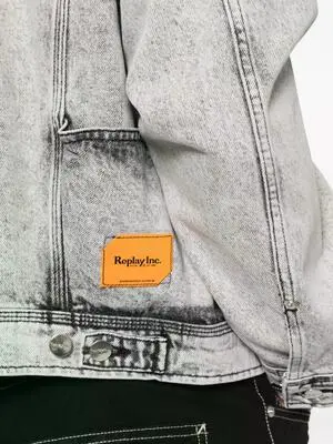 REPLAY Acid Wash Denim Jacket
