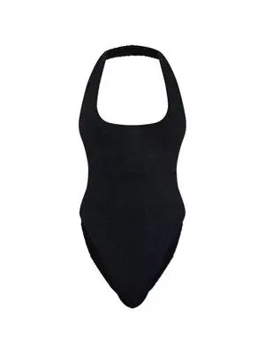 Bond Eye Ava Crinkle-effect Swimsuit - Black
