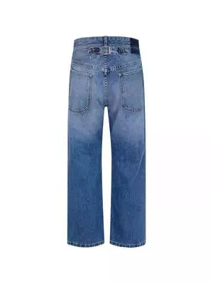 MAISON MARGIELA Buckled Cotton Jeans
