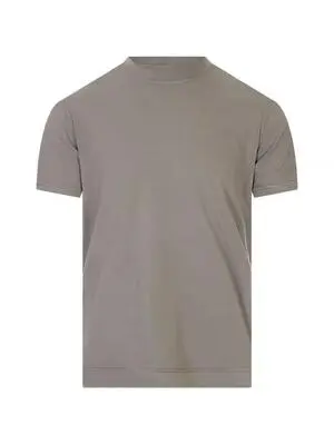 Fedeli Crew-neck Short-sleeve T-shirt - Grey