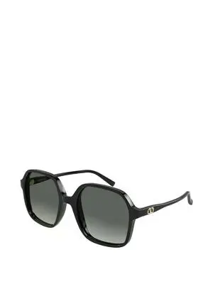 Valentino Garavani Geometric Frame Sunglasses