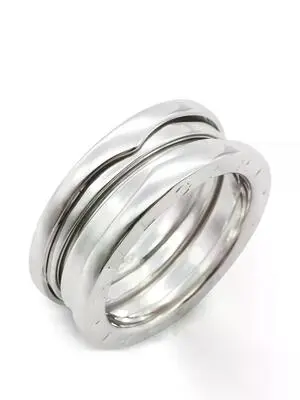 BVLGARI B.zero1 Ring In 18k White Gold