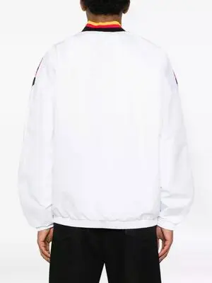 Adidas Logo Embroidered Zip Jacket