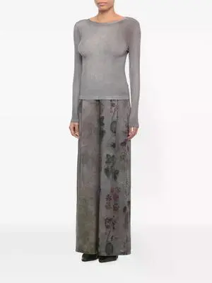 Avant Toi Long Sleeve Knitted Top