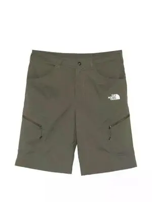 The North Face Logo-print Zip-pocket Shorts - Green