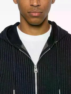 Mackage Pinstriped Zip-up Hoodie