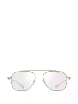 Dita Geometric-frame Glasses - Gold
