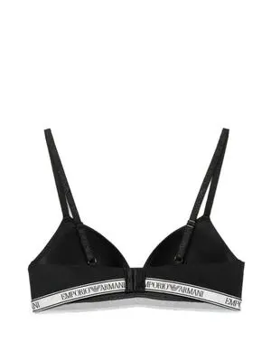 Emporio Armani Logo-tape Triangle Bra