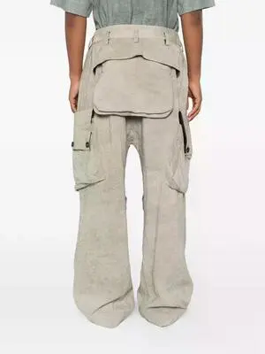 ZIGGY CHEN Sage Cargo Drop-crotch Trousers