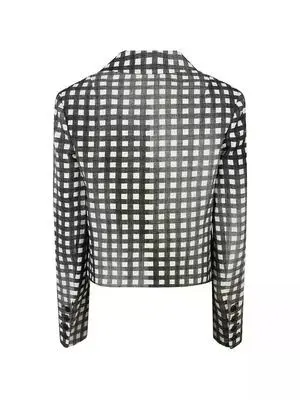 Ermanno Scervino Gingham-check Button-up Jacket
