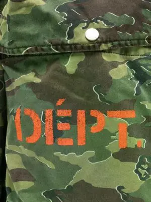 GALLERY DEPT. Camouflage Print Vest-style Backpack