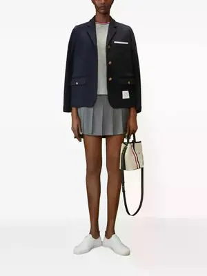 Thom Browne Rwb Tipping Pique T-shirt