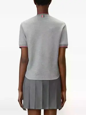 Thom Browne Rwb Tipping Pique T-shirt