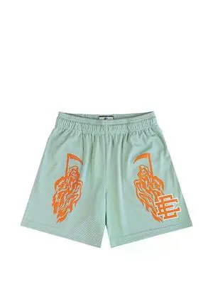 ERIC EMANUEL X Warren Lotas Mesh Shorts - Green