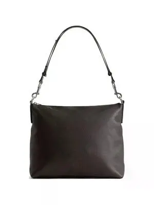 YU MEI Braidy Leather Shoulder Bag - Black