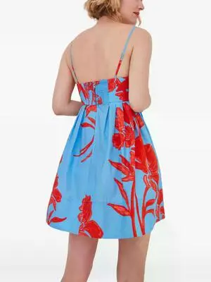 Cara Cara Leo Floral-print Mini Dress