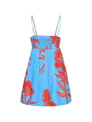 Cara Cara Leo Floral-print Mini Dress