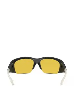 DIESEL® Semi-rimless Wrap-around Sunglasses