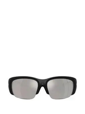 DIESEL® Semi-rimless Wrap-around Sunglasses