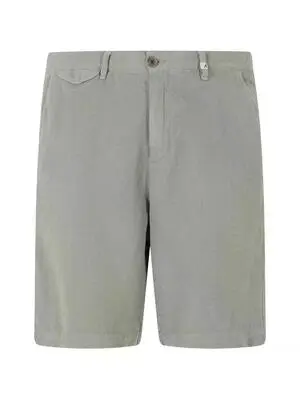 MYTHS Textured Bermuda Shorts - Green