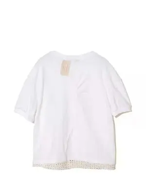 Undercover Layered Hem V-neck T-shirt - White