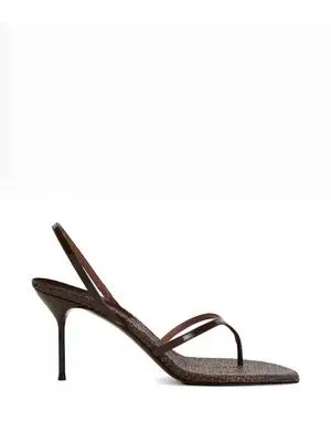 Paris Texas Lidia Thong Slingback Sandals