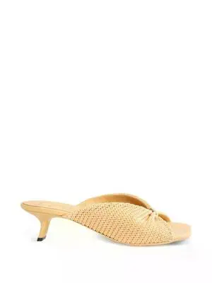 Loewe Raffia-effect Sandals
