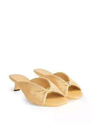 Loewe Raffia-effect Sandals