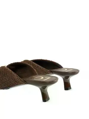 Loewe Raffia-effect Sandals