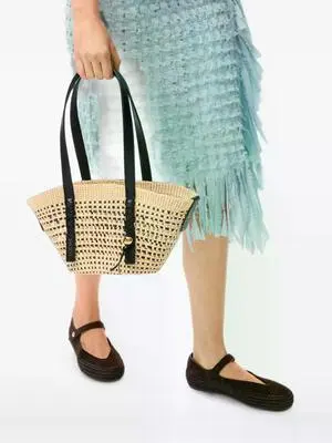 Loewe Braided Basket Tote Bag