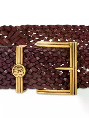 Etro Woven Leather Belt