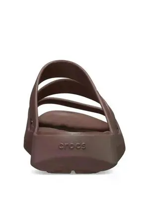 CROCS Getaway Strappy Triple-strap Slippers