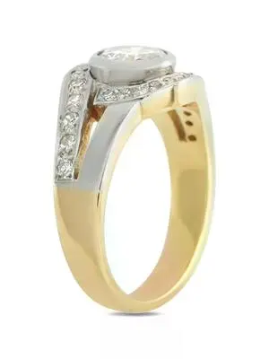 LB EXCLUSIVE 18k Yellow Diamond Bypass Ring